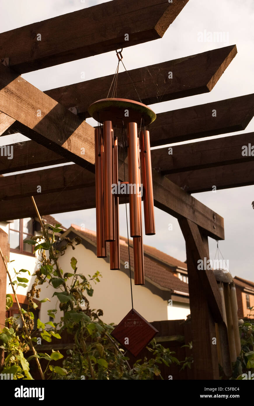 Wind chime garden hi-res stock photography and images - Alamy