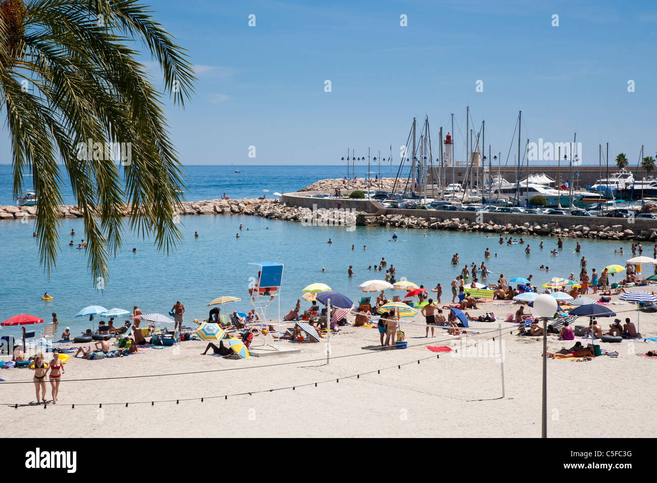 Menton harbour hi-res stock photography and images - Alamy