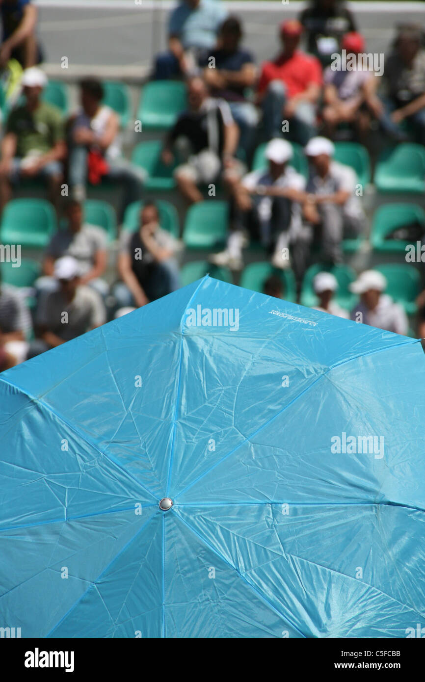 spectators at a tennis tournament in rome italy Stock Photo - Alamy
