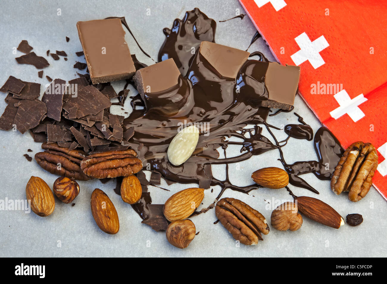 Smooth milk chocolate hi-res stock photography and images - Alamy