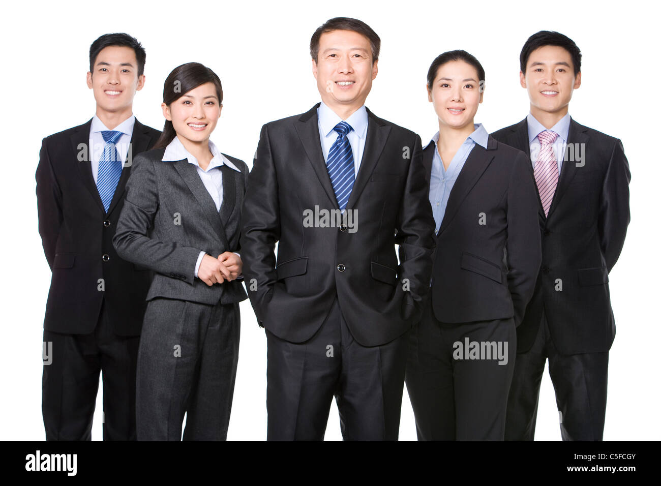 A team of business partners Stock Photo - Alamy