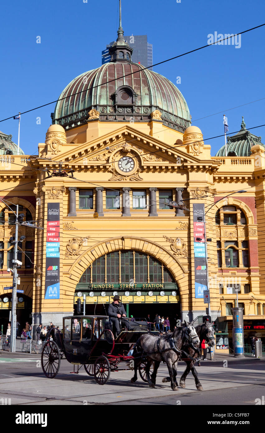 Flinders Street Station, Melbourne, Victoria, Australia Stock Photo - Alamy