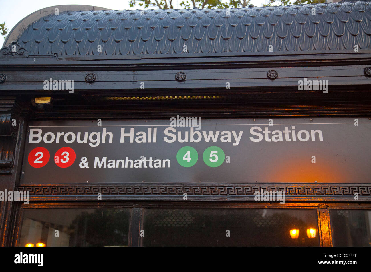 Brooklyn New York City subway station Stock Photo - Alamy