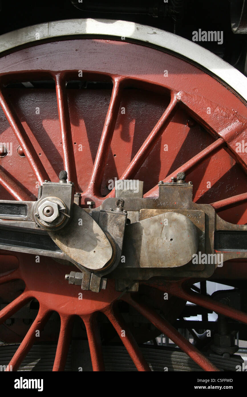 old steam train loco locomotive train engine Stock Photo - Alamy