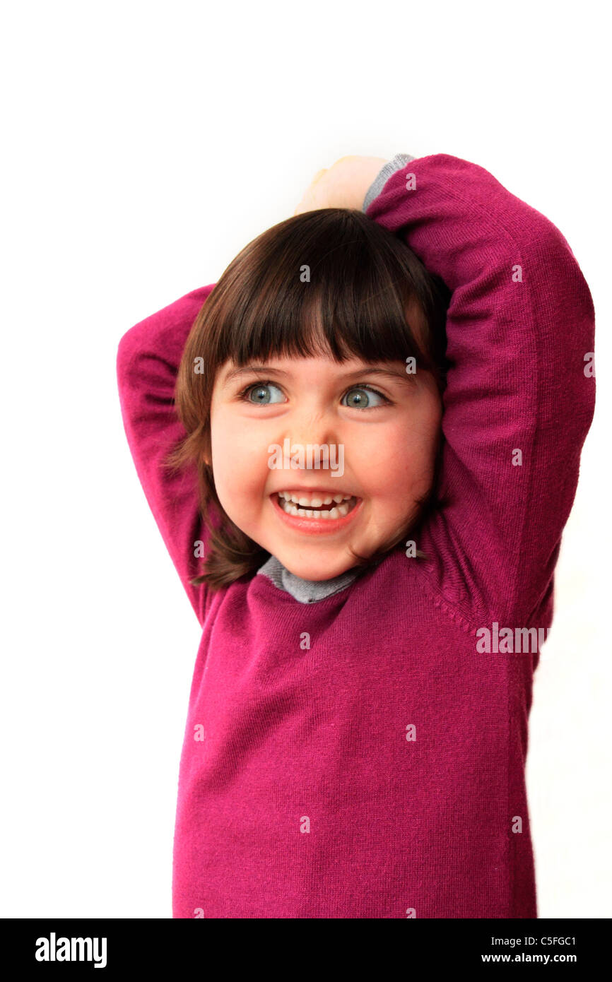 Young girl laughing Stock Photo - Alamy Young girl laughing Stock Photo - Alamy