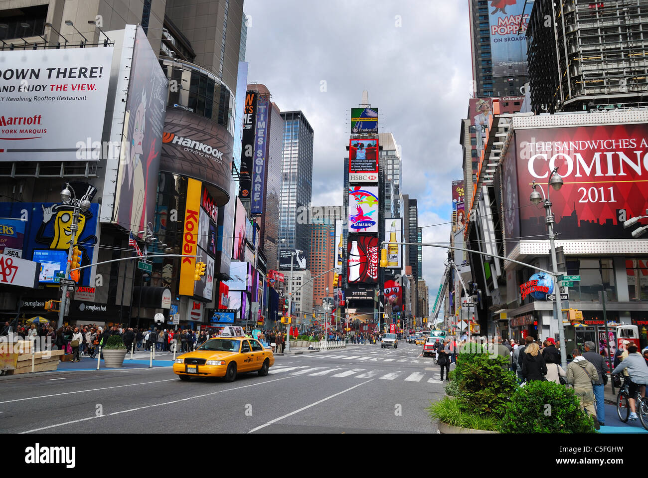 New York City Time Square in Midtown Manhattan Stock Photo - Alamy