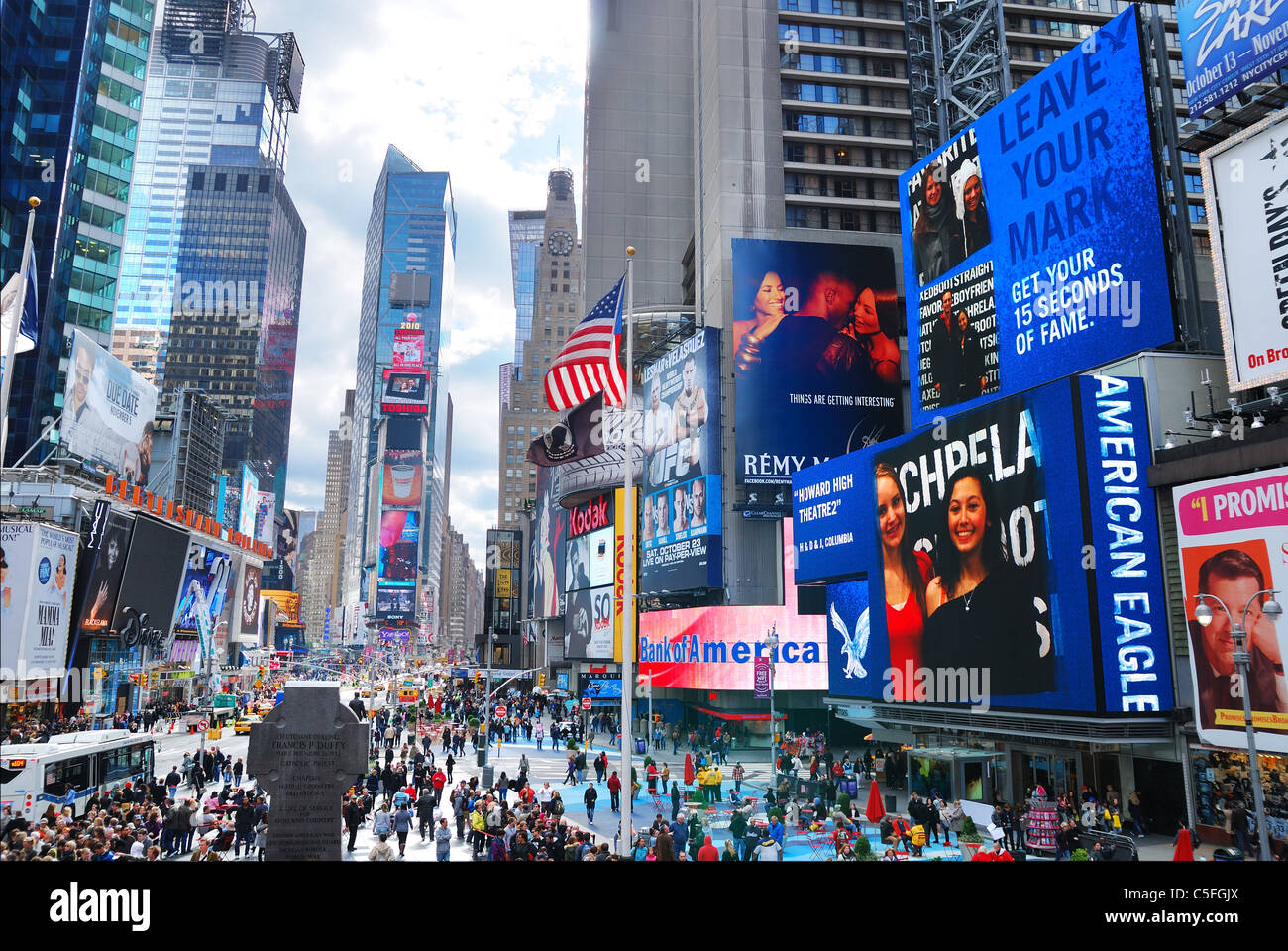 New York City Time Square in Midtown Manhattan Stock Photo - Alamy
