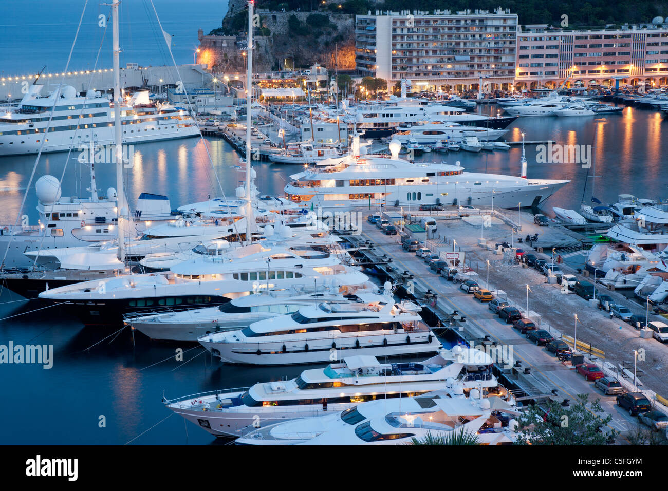 Harbour monte carlo monaco hi-res stock photography and images - Alamy