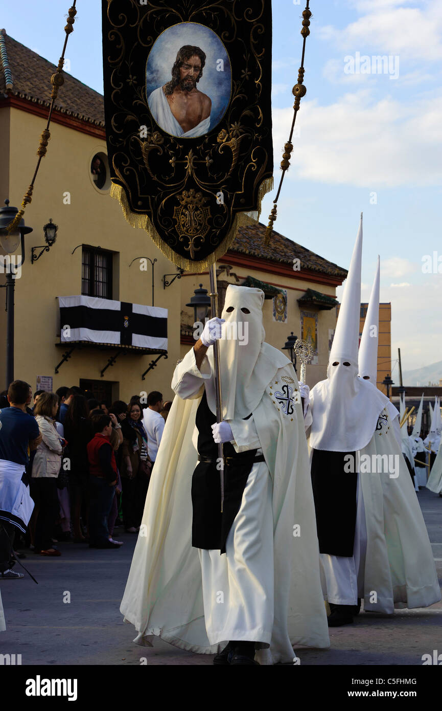 Semana santa prozession in malaga hi-res stock photography and images ...