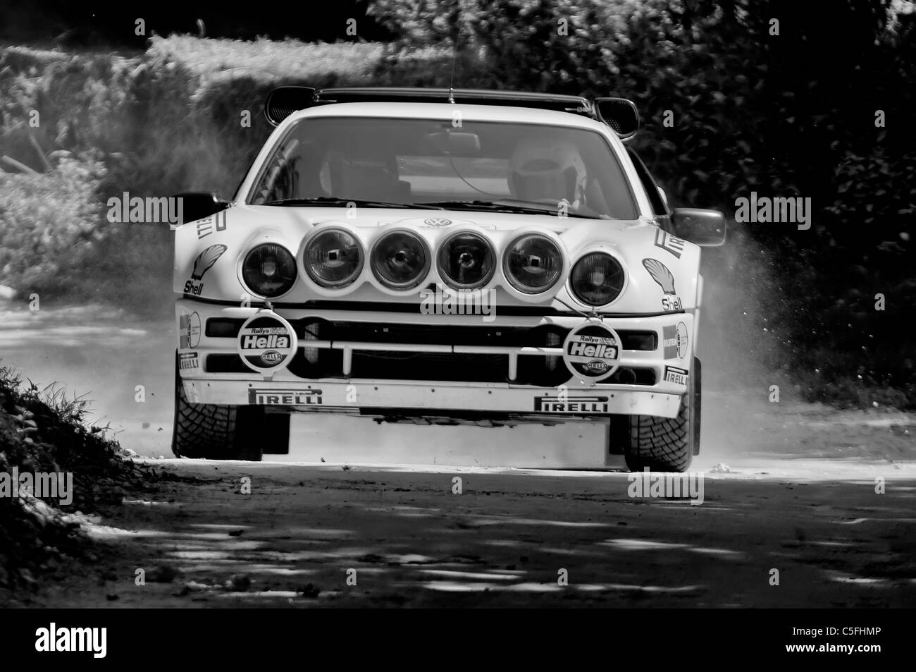 Ford rs200 rally car Black and White Stock Photos & Images - Alamy