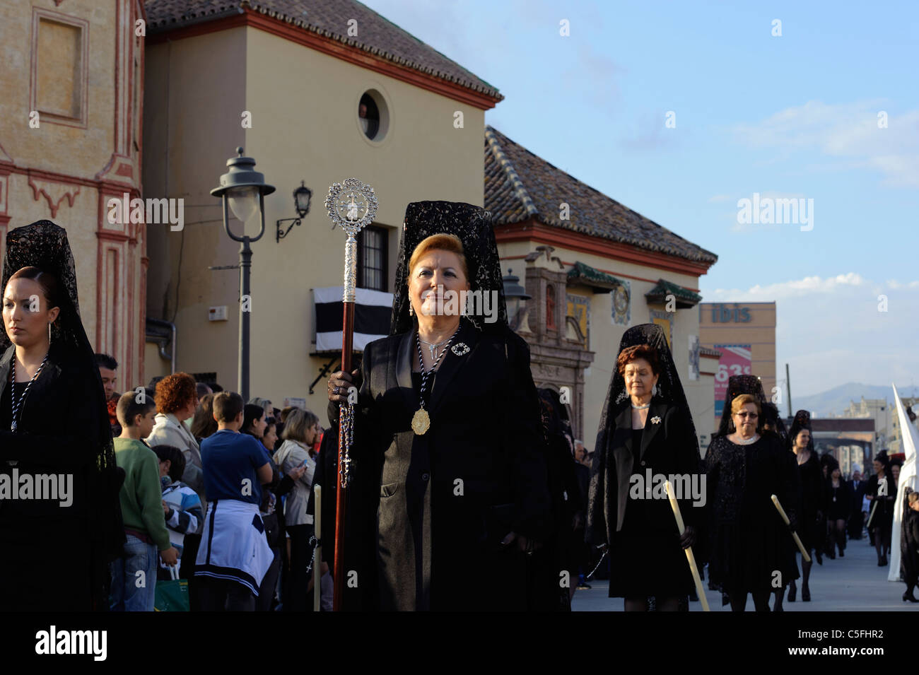Semana santa prozession in malaga hi-res stock photography and images ...