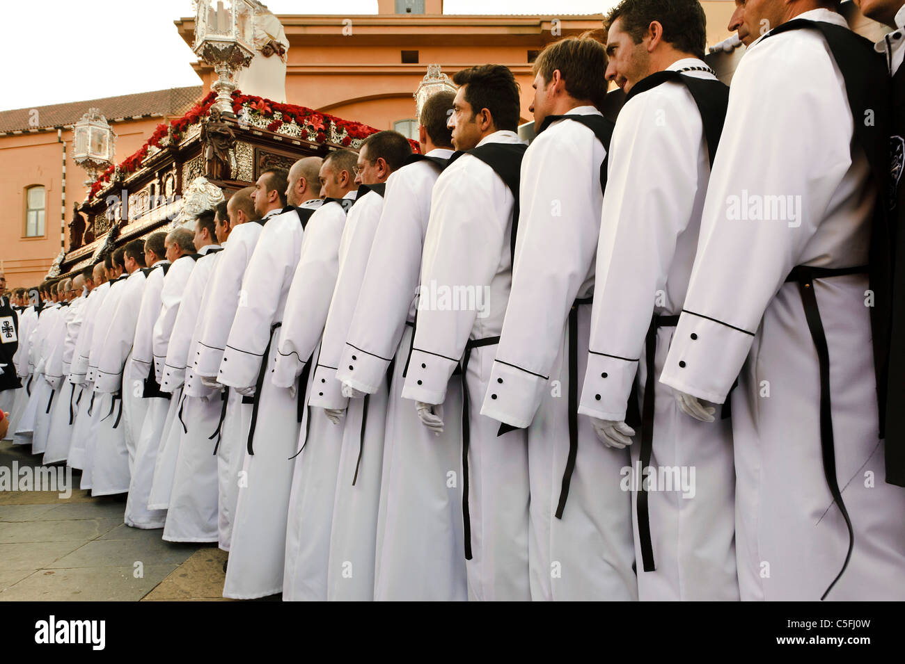 Semana santa prozession in malaga hi-res stock photography and images ...