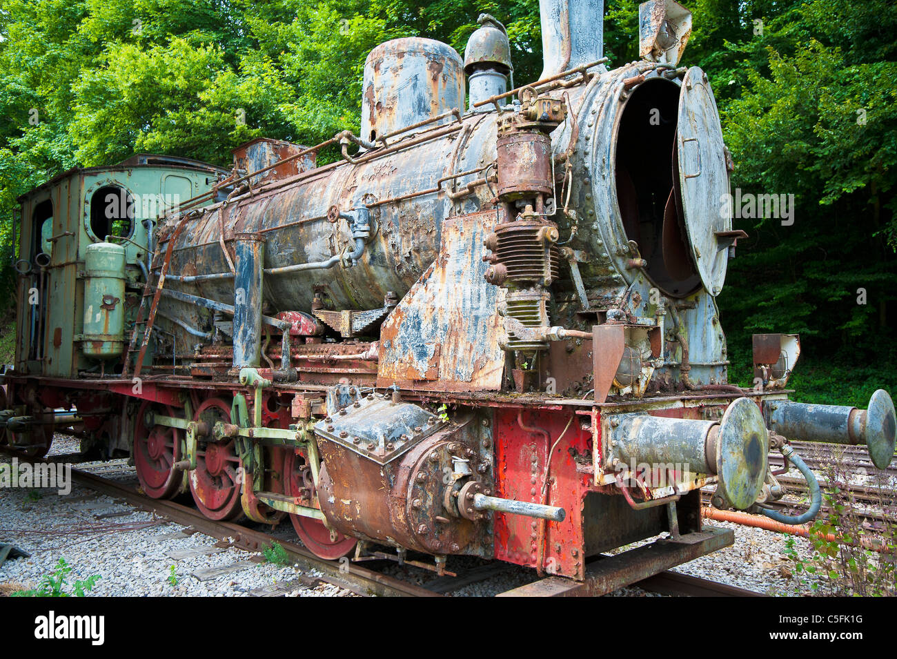 Wrecked rail hi-res stock photography and images - Alamy