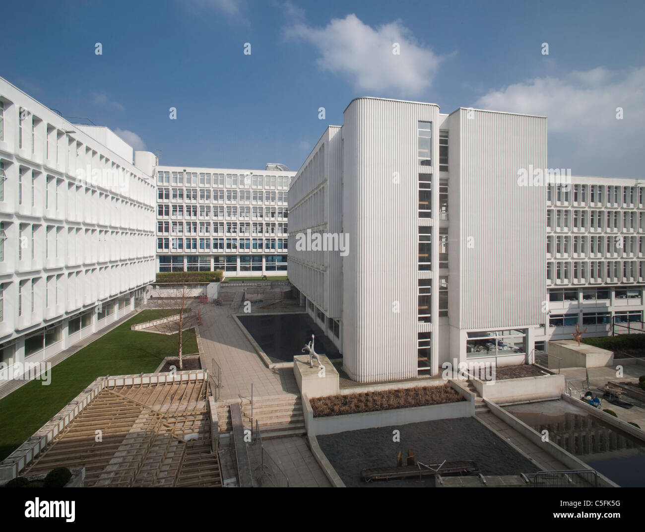 Aldine House Manchester riverside Stock Photo - Alamy