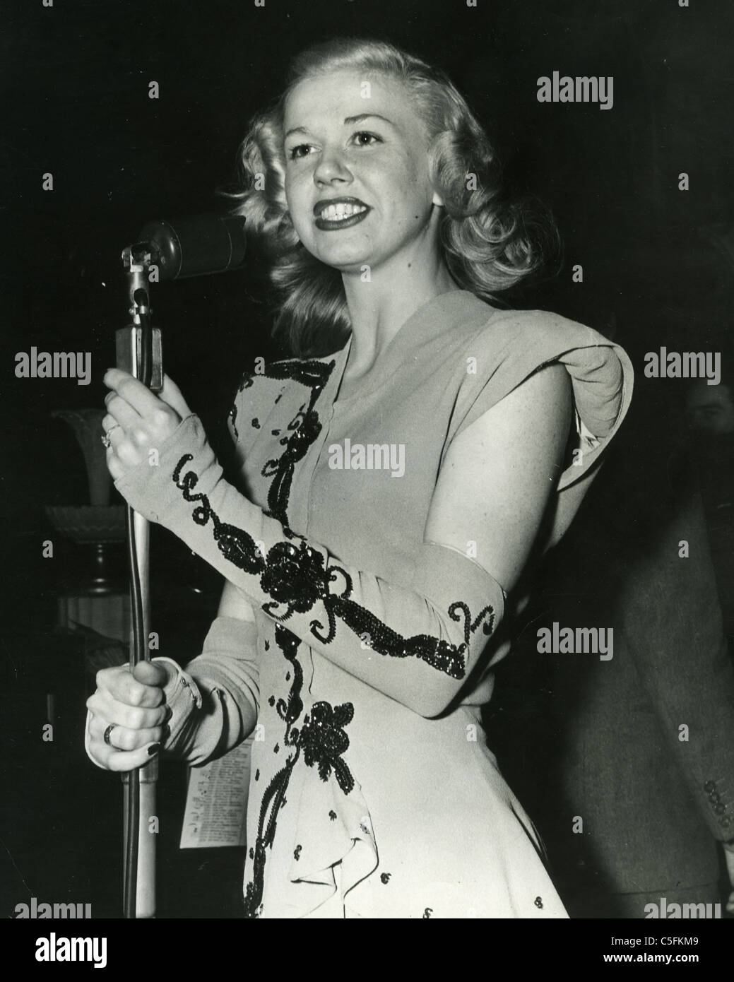 DORIS DAY US singer and film actress about 1946 Stock Photo - Alamy