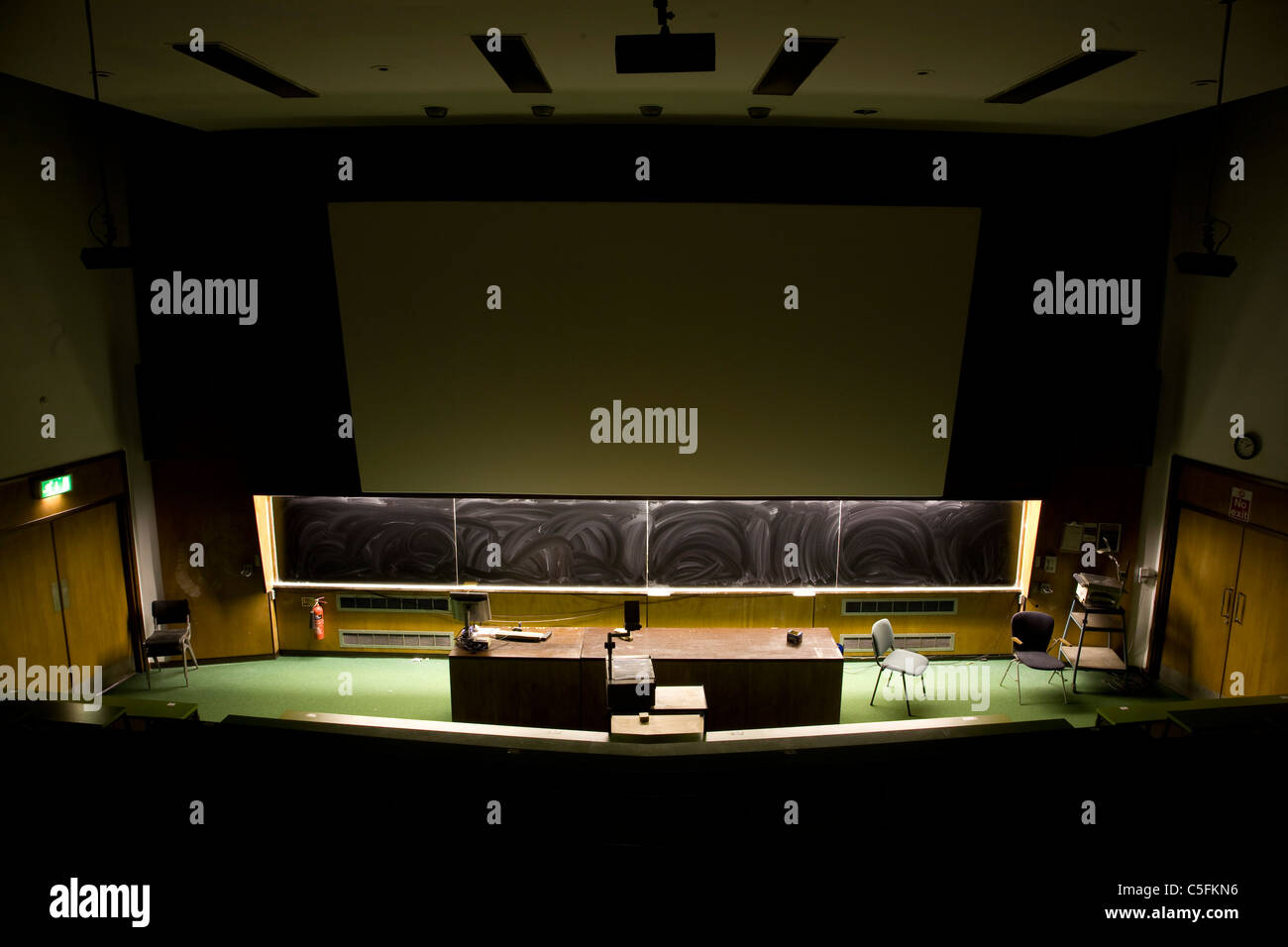 University Lecture Theatre Stock Photo - Alamy