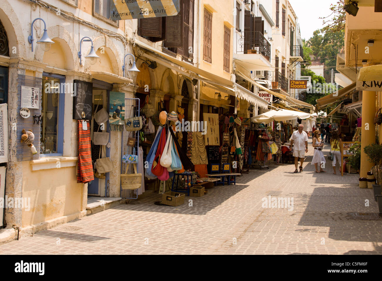 The tourist shops that line the beautiful back streets of the town ...