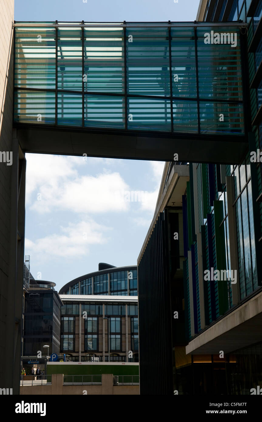 Enclosed glass bridge hi-res stock photography and images - Alamy