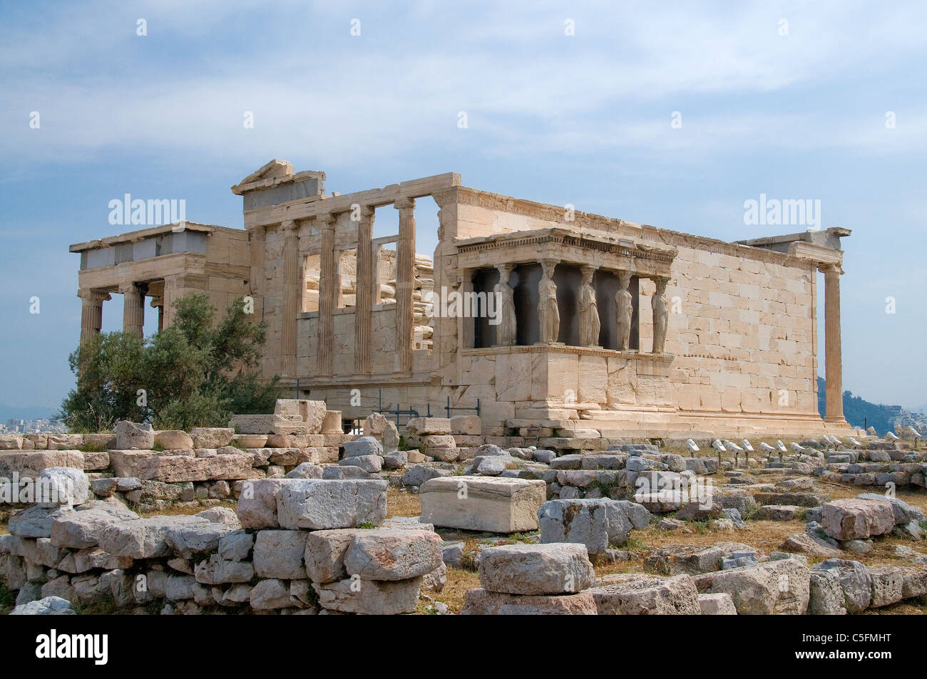 Acropolis parthenon restoration renovation greece hi-res stock ...
