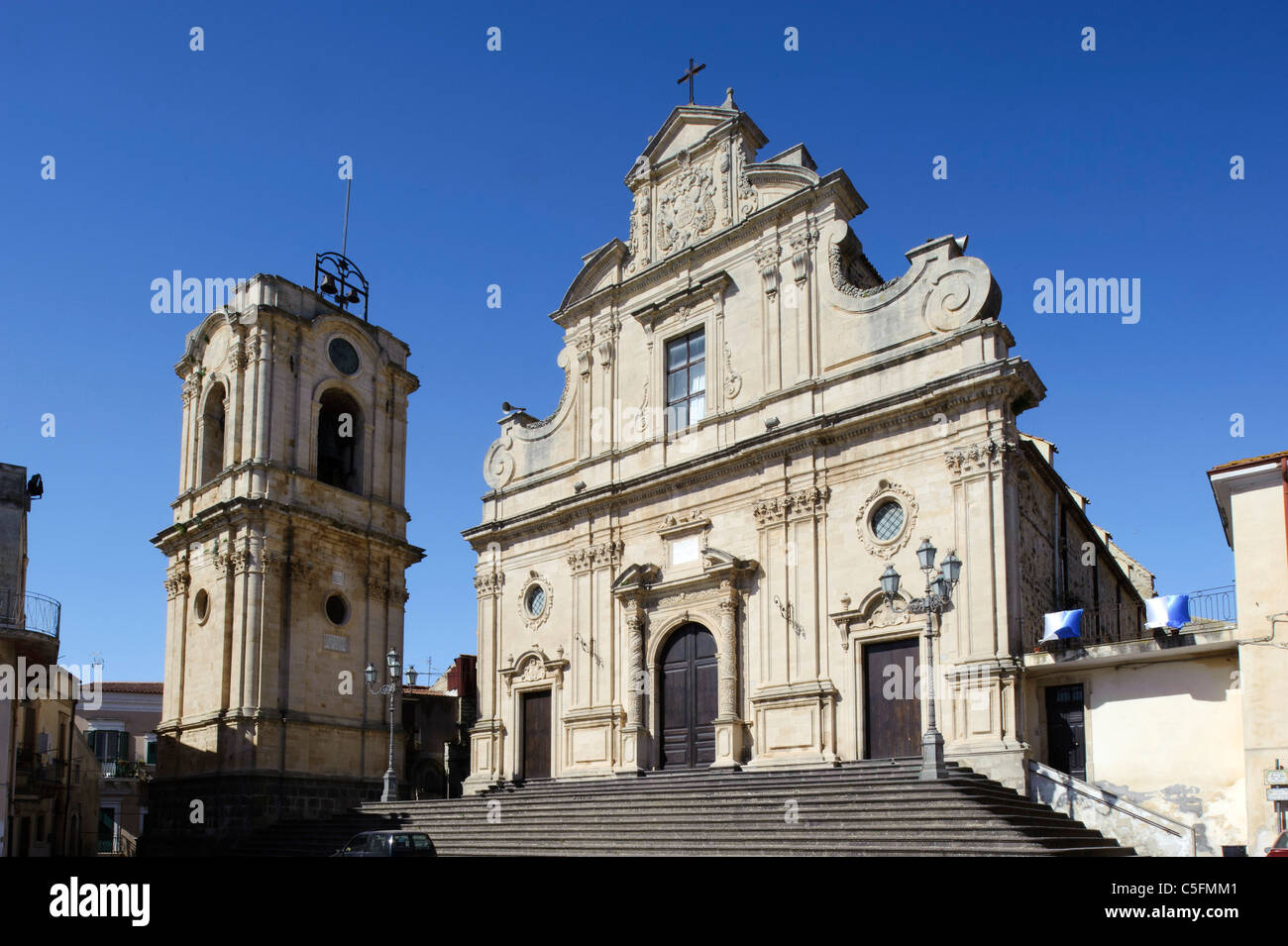 Sanctuario Maria in Militello, Sicily, Italy Stock Photo - Alamy