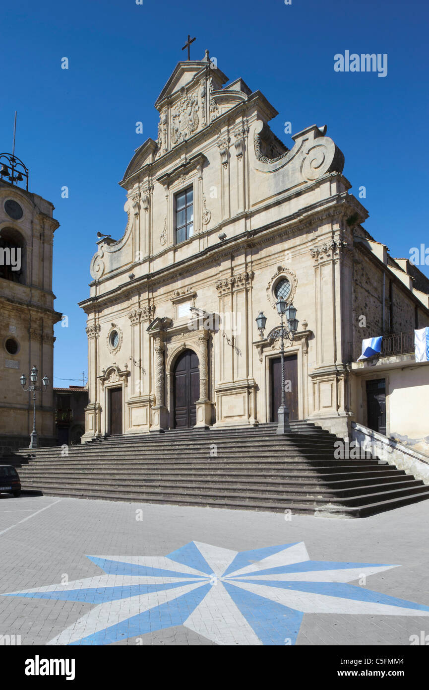 Sanctuario Maria in Militello, Sicily, Italy Stock Photo - Alamy