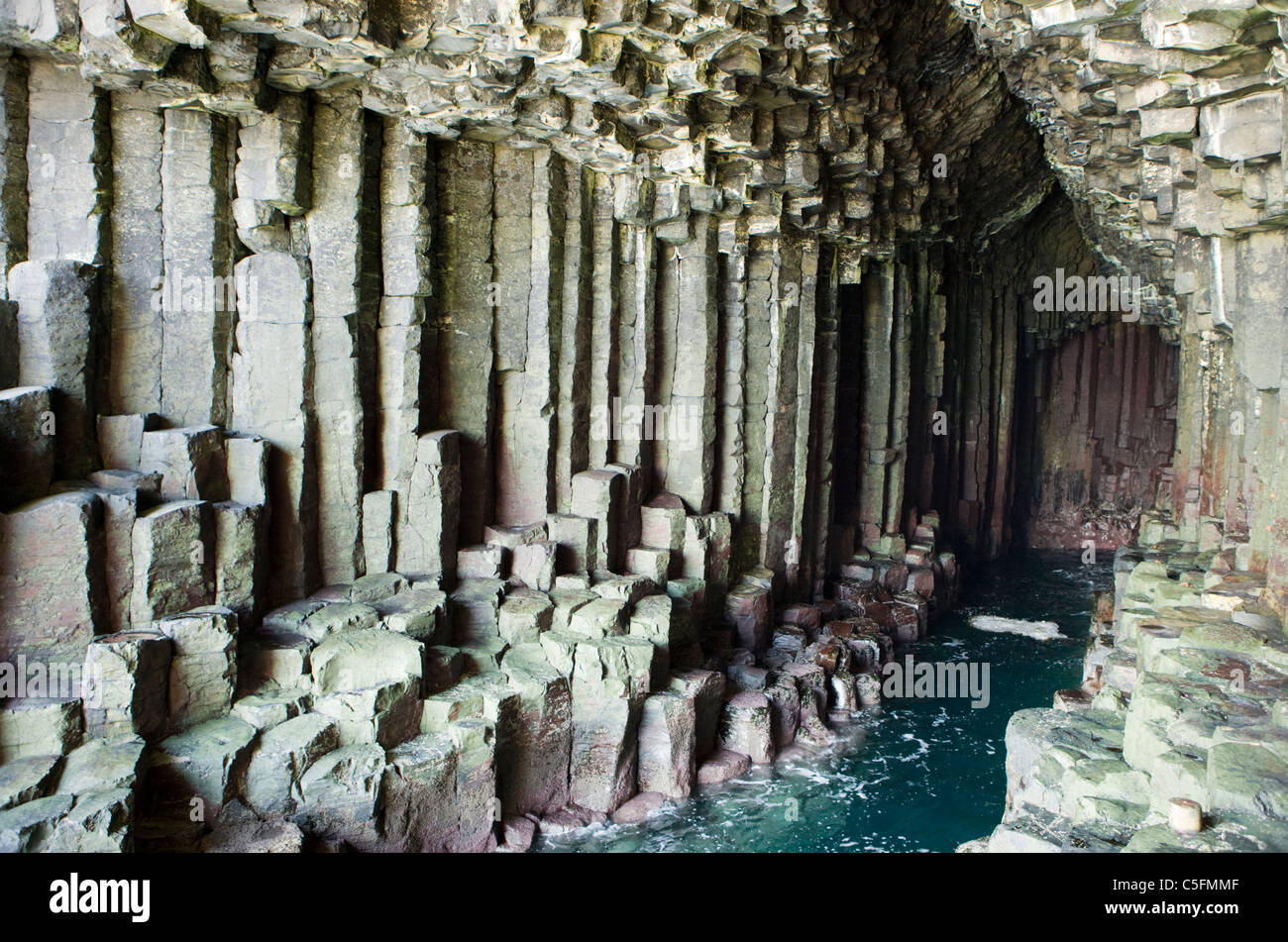 Inside fingals cave scotland uk hi-res stock photography and images - Alamy
