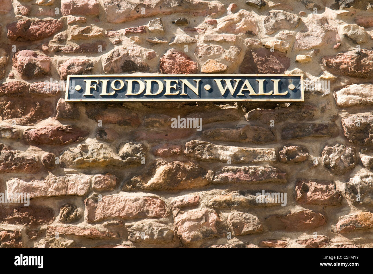 Flodden wall sign hi-res stock photography and images - Alamy