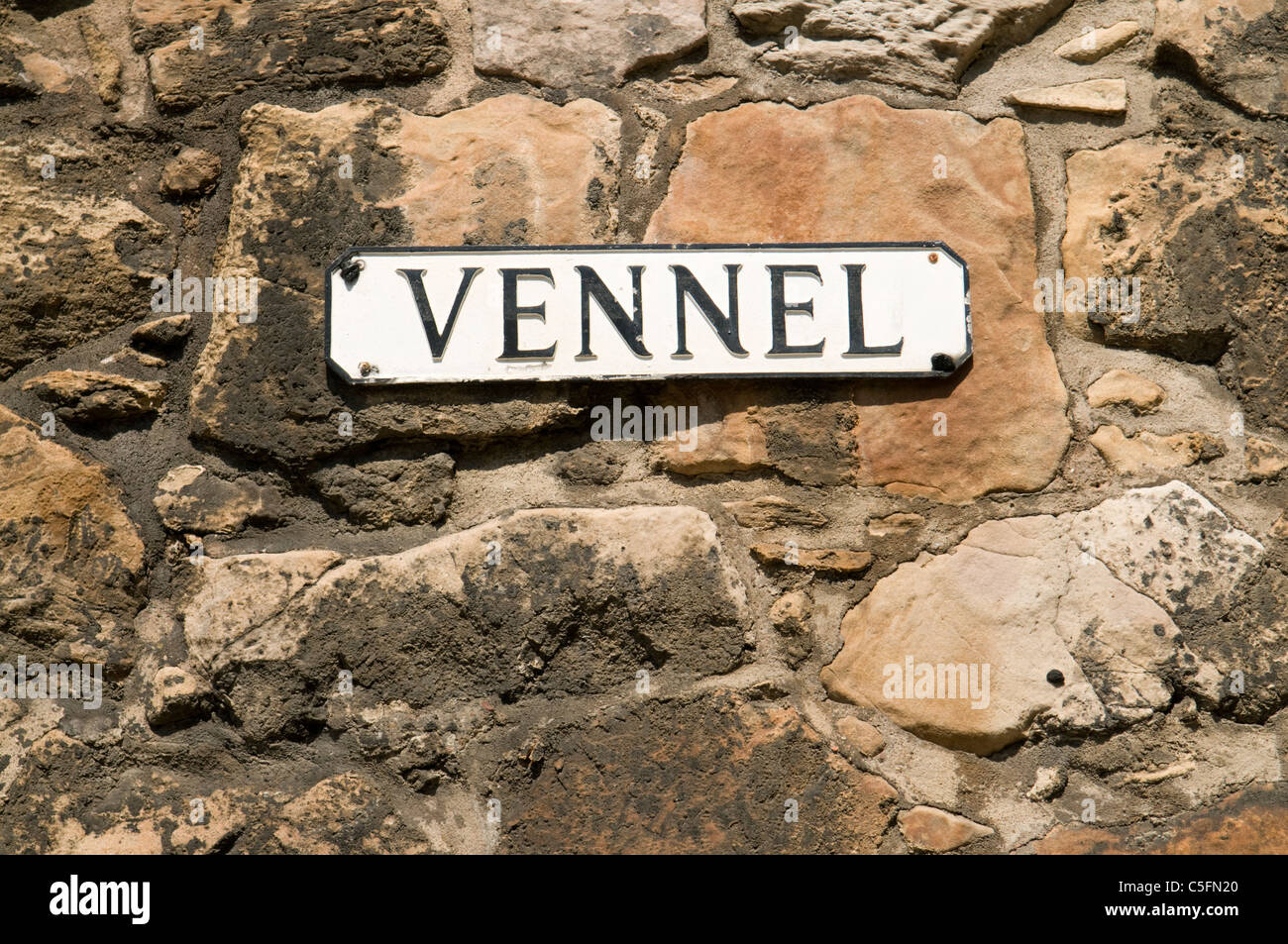 Old boundary sign on wall hi-res stock photography and images - Alamy
