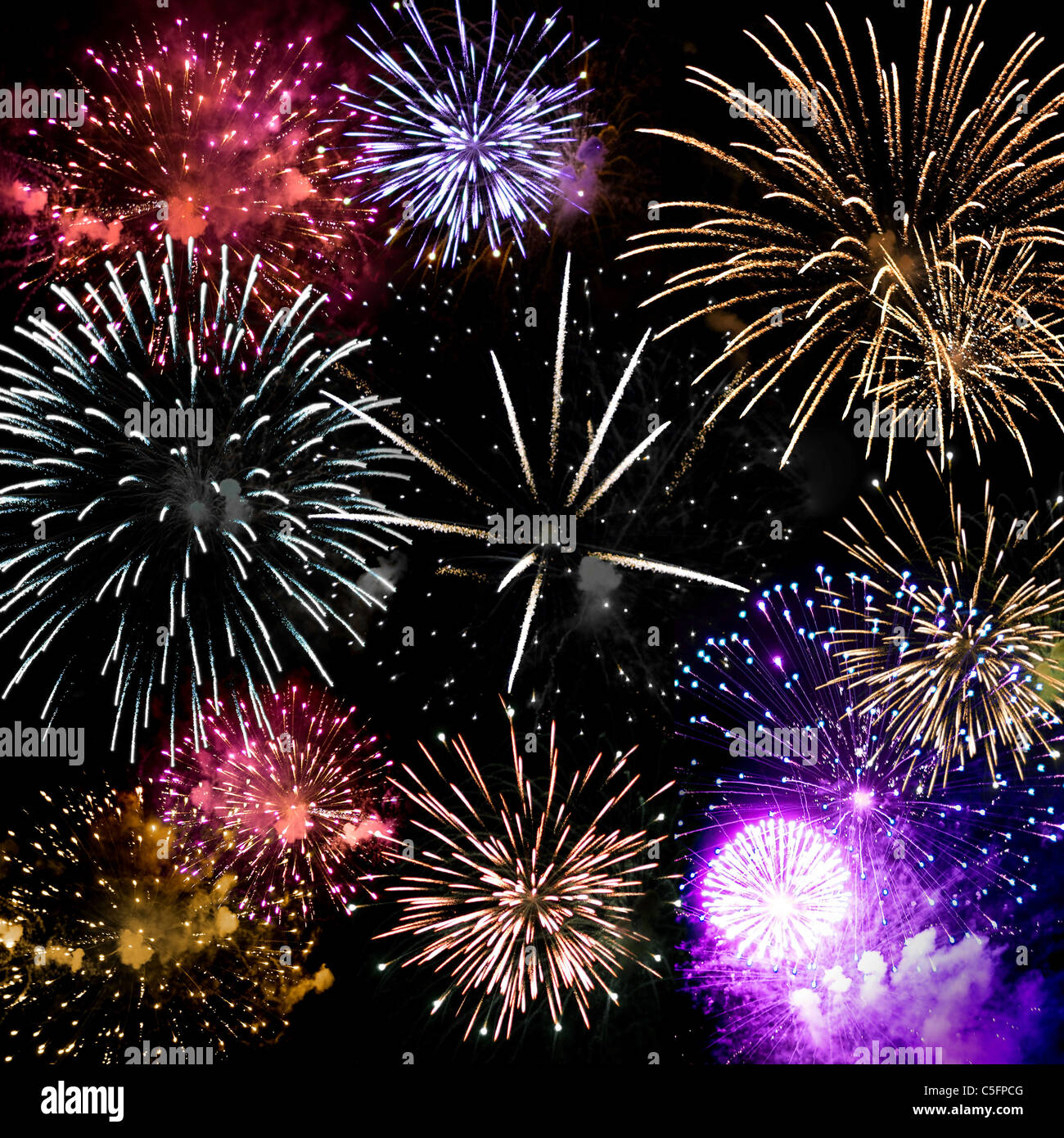 Fireworks display finale hi-res stock photography and images - Alamy