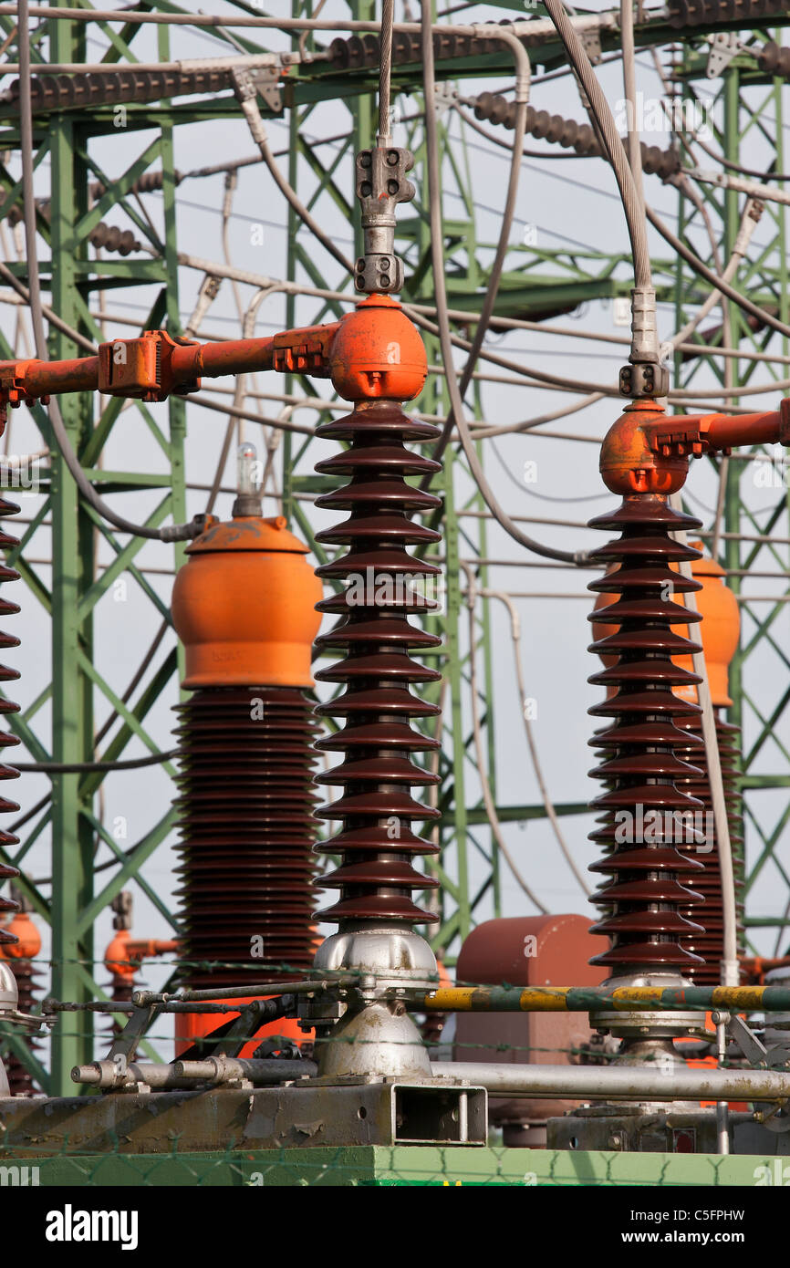 Factory transformer substation hi-res stock photography and images - Alamy