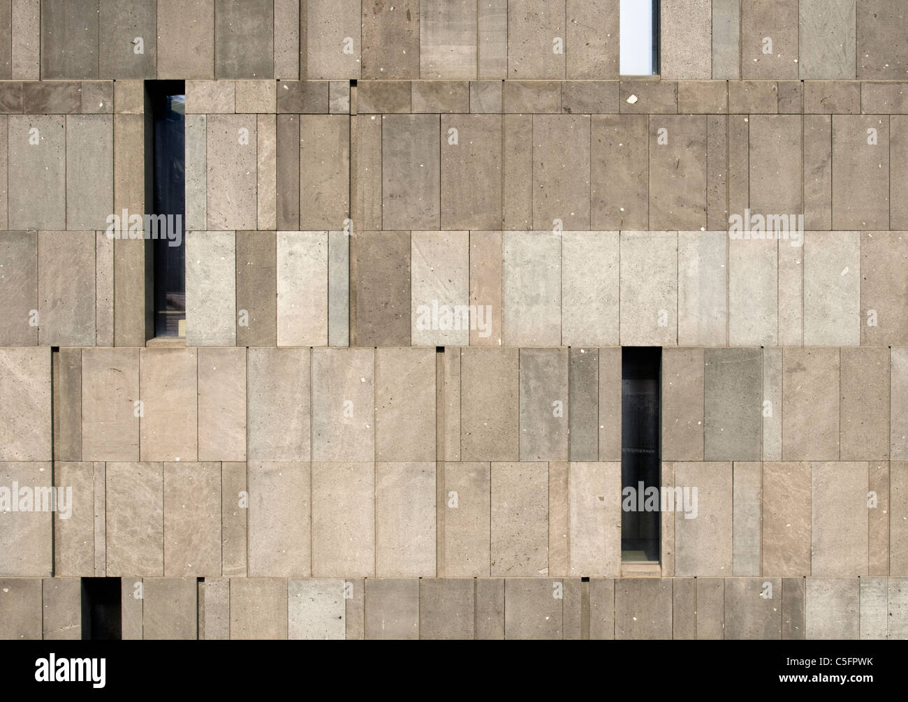 Basalt-lava Stone Facade of MUMOK (Museum Moderner Kunst, Museum of ...