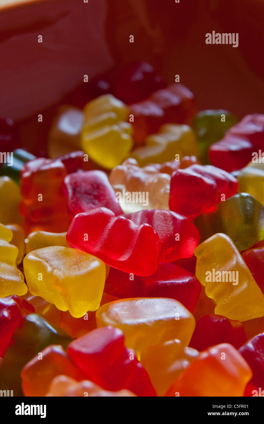 Candy jelly with various shape and taste Stock Photo - Alamy