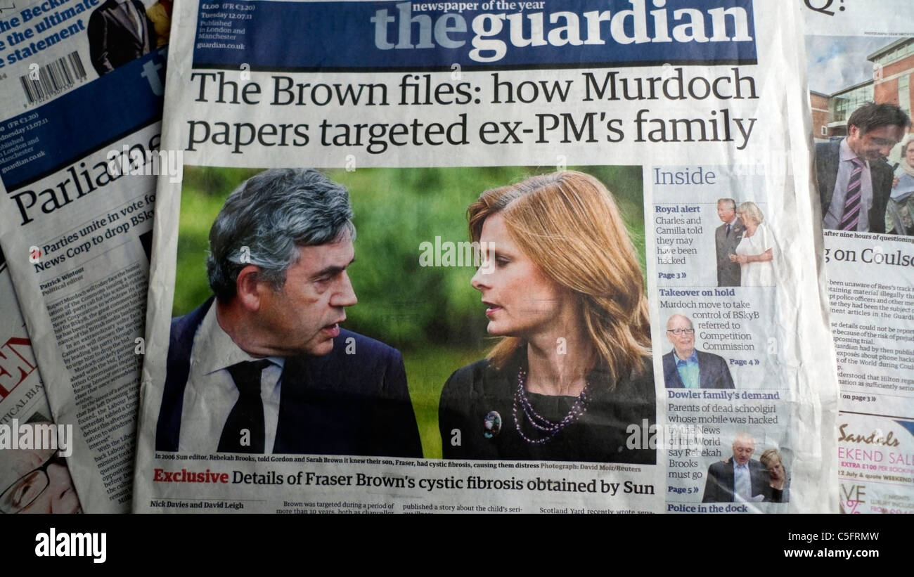 Gordon brown sarah brown hi-res stock photography and images - Alamy