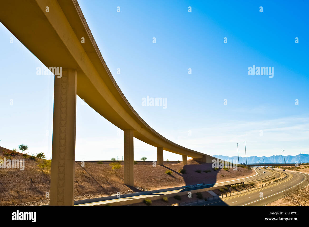 10 freeway interchange phoenix hi-res stock photography and images - Alamy