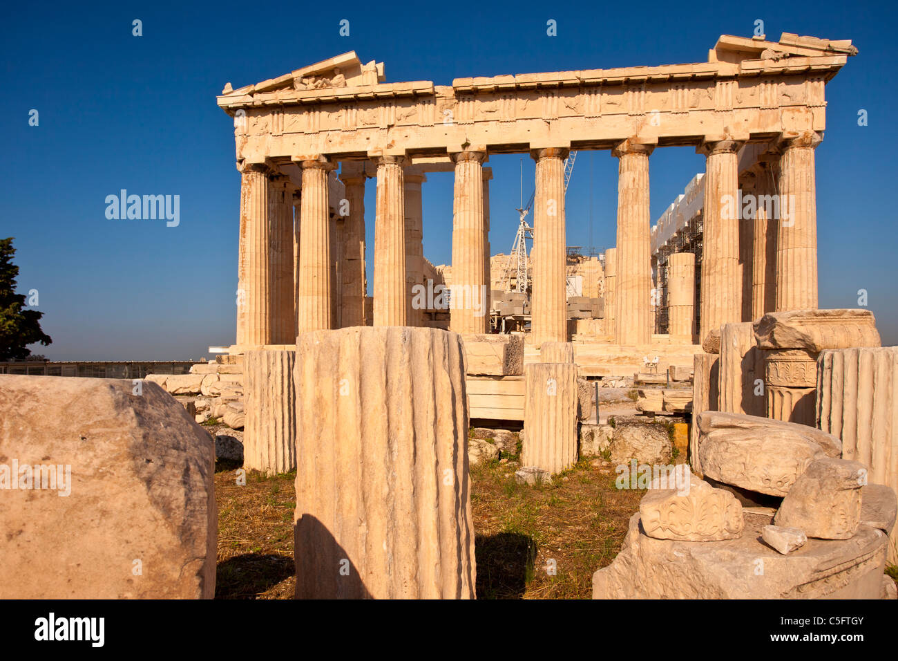 Athens parthenon columns hi-res stock photography and images - Alamy