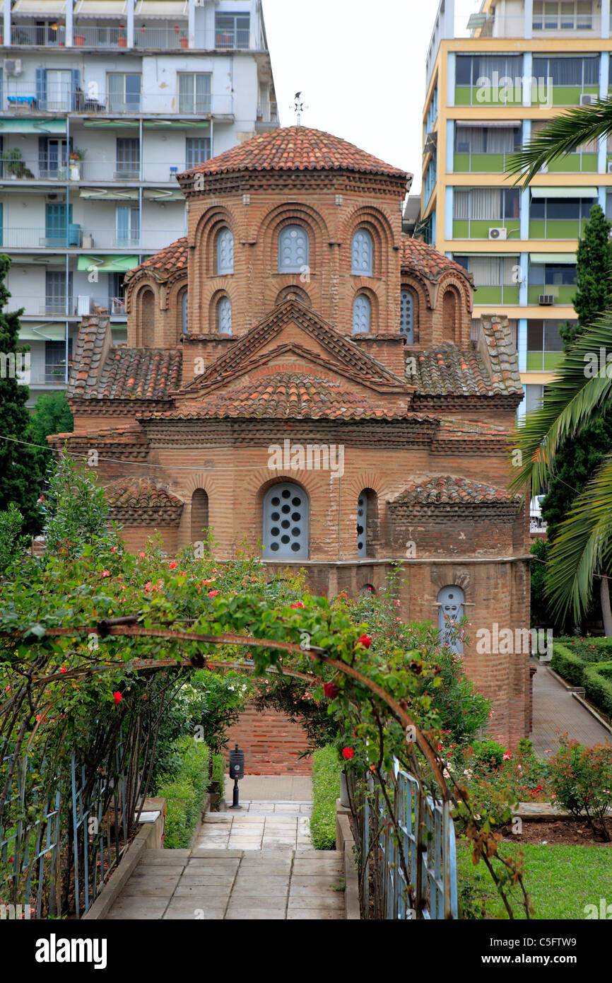 Church of Panagia Chalkeon (11th century), Thessaloniki, Greece Stock ...