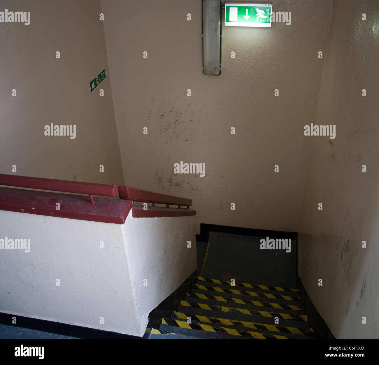 Fire escape cable hi-res stock photography and images - Alamy