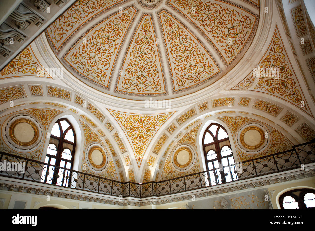 Interior, Former synagogue, Thessaloniki, Greece Stock Photo - Alamy