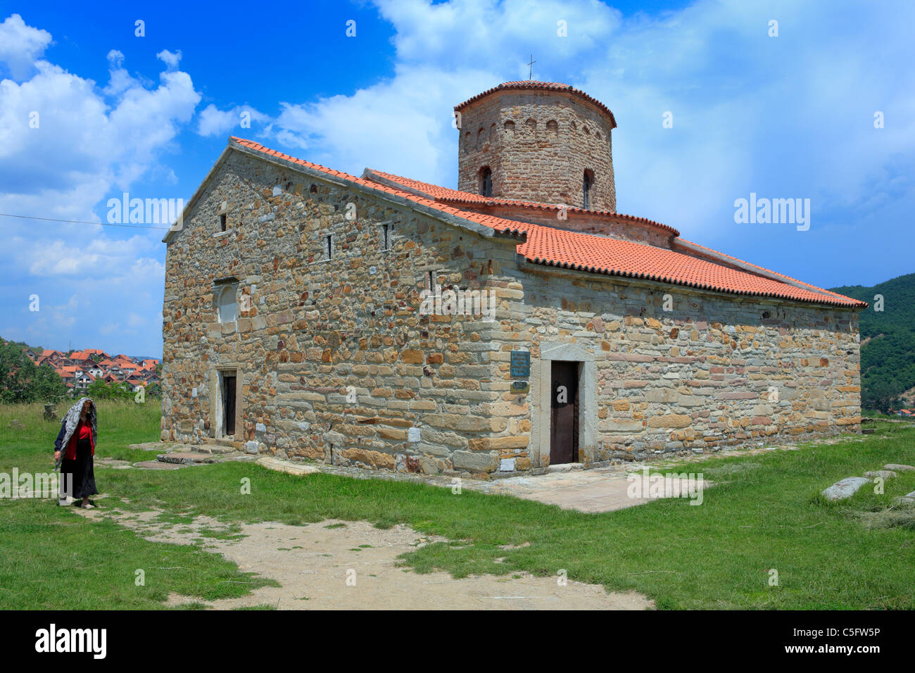 St. Peter church, Stari Ras, near Novi Pazar, Raska district, Serbia ...