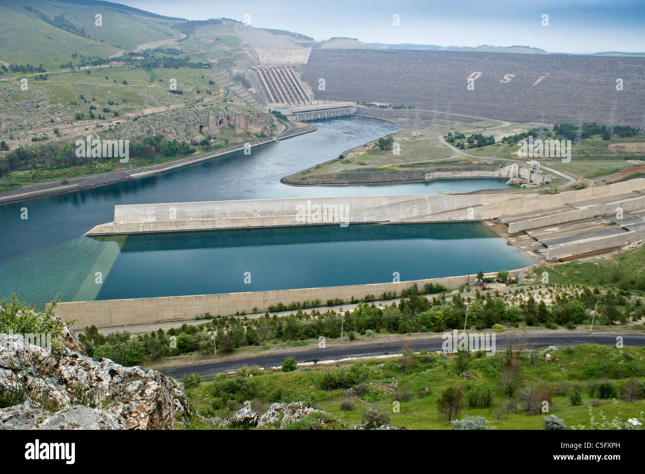 Ataturk Dam, Eastern Anatolia, Turkey Stock Photo - Alamy
