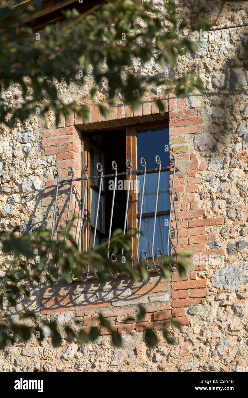 Window of Tuscan holiday villa , Tuscany , Italy Stock Photo - Alamy
