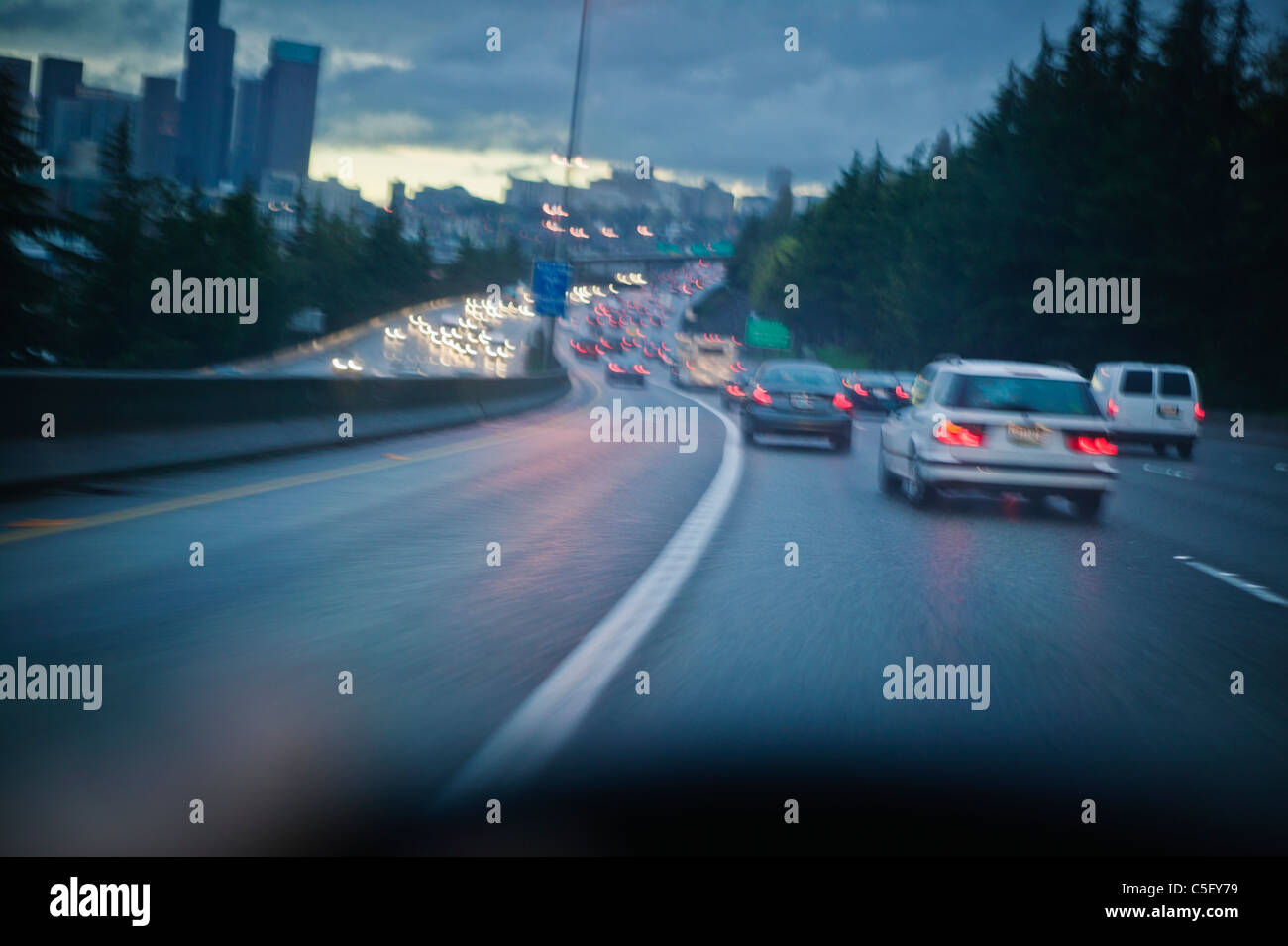 Us cars on highways hi-res stock photography and images - Alamy