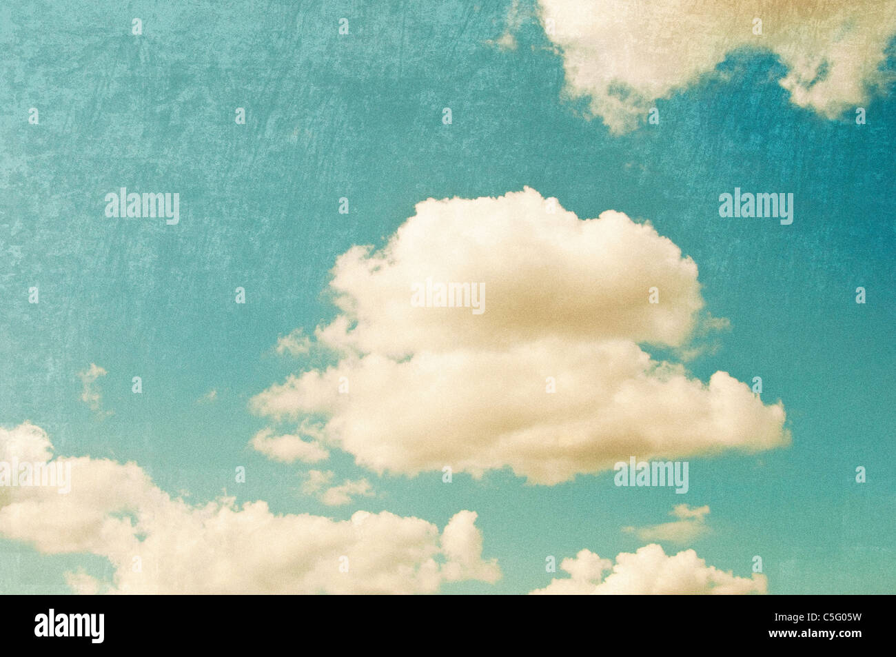 Retro style sky photograph Stock Photo - Alamy