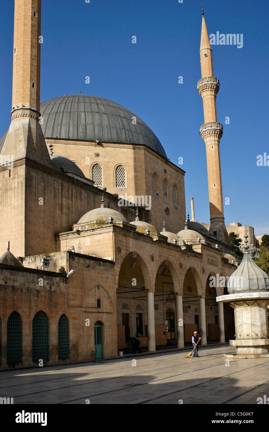 The New Mosque in the Dergah area, Sanliurfa (Urfa), Turkey Stock Photo ...
