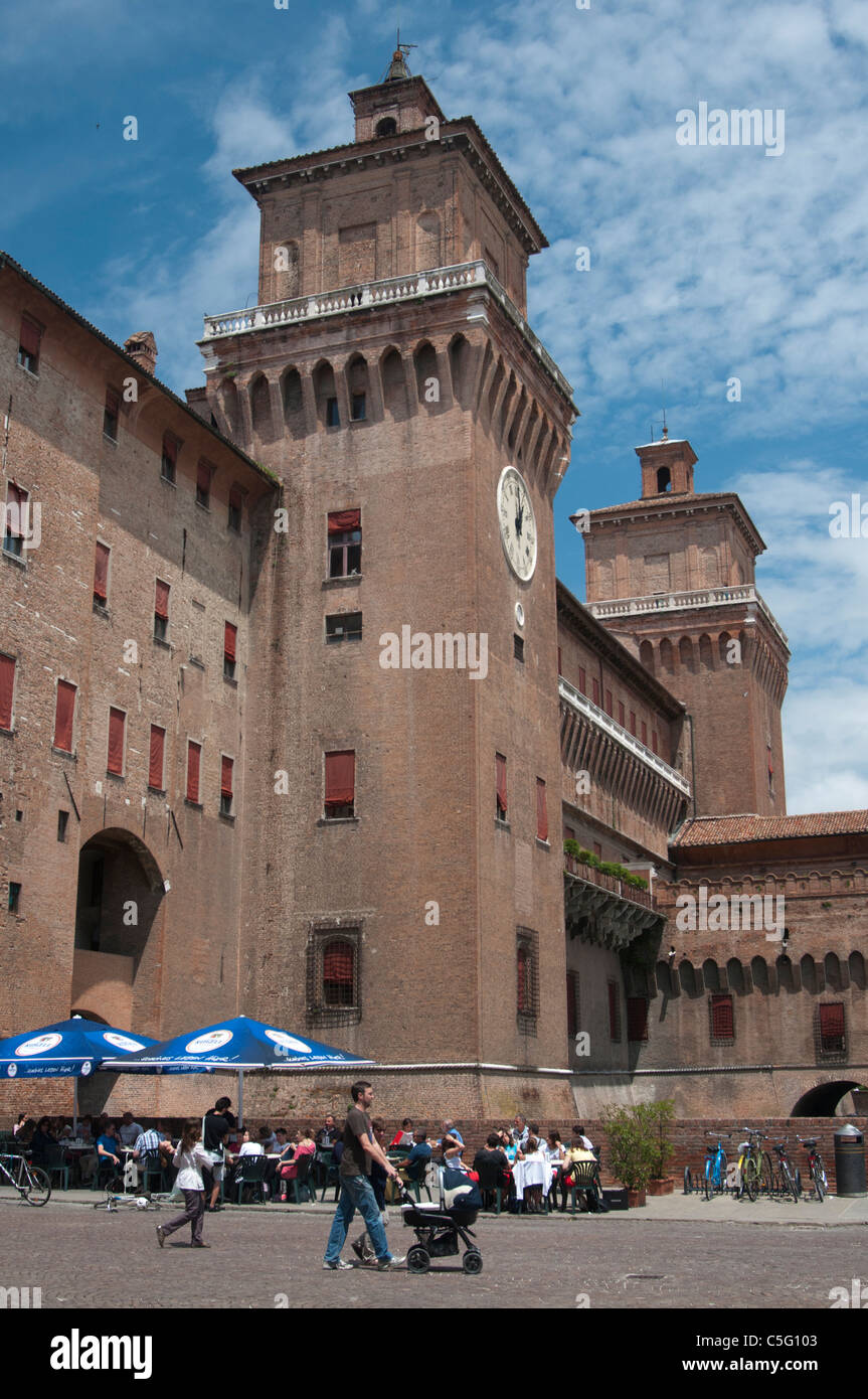 Italy ferrara castle estense hi-res stock photography and images - Alamy
