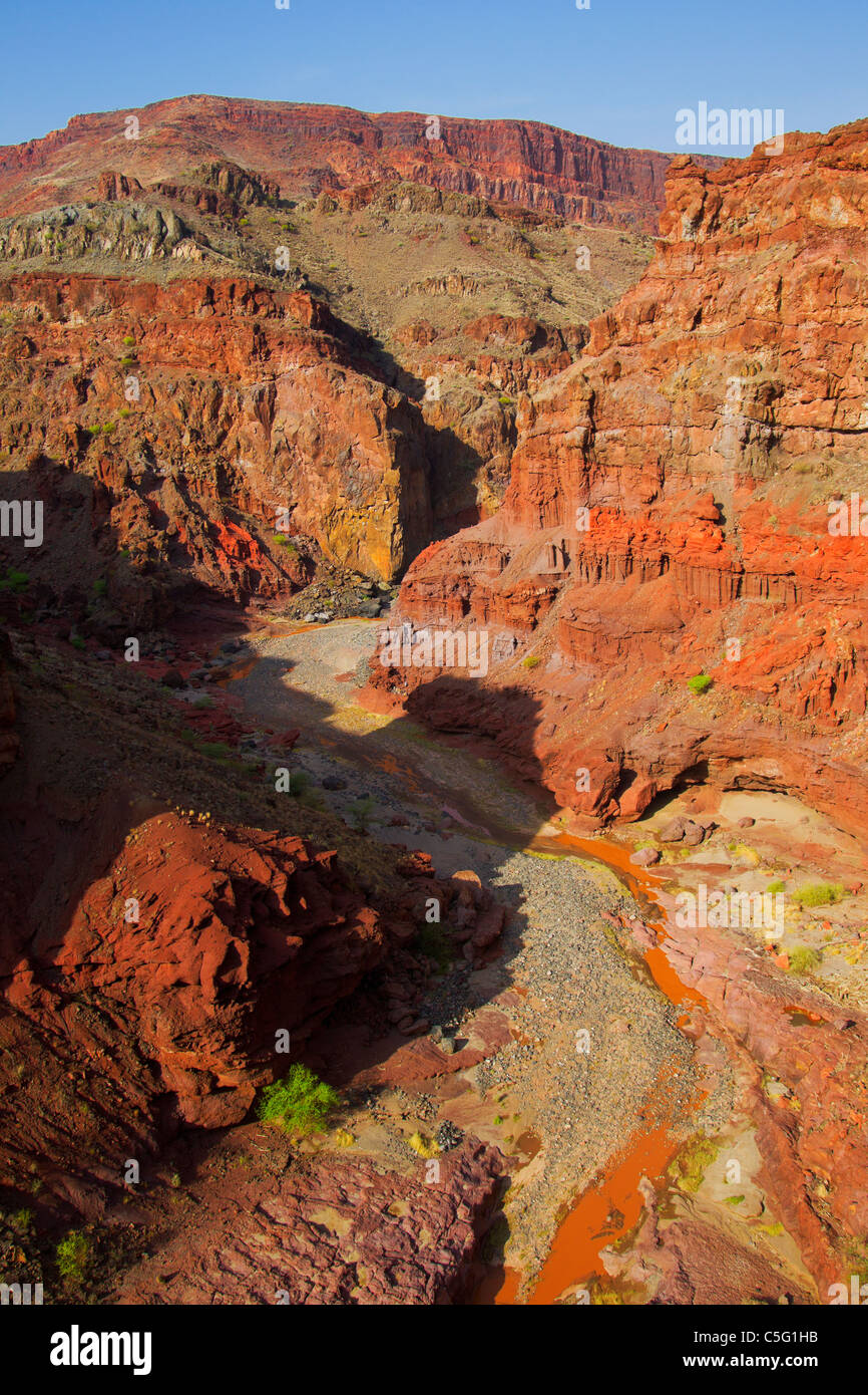 Painted valley within Suguta Valley Kenya Stock Photo - Alamy