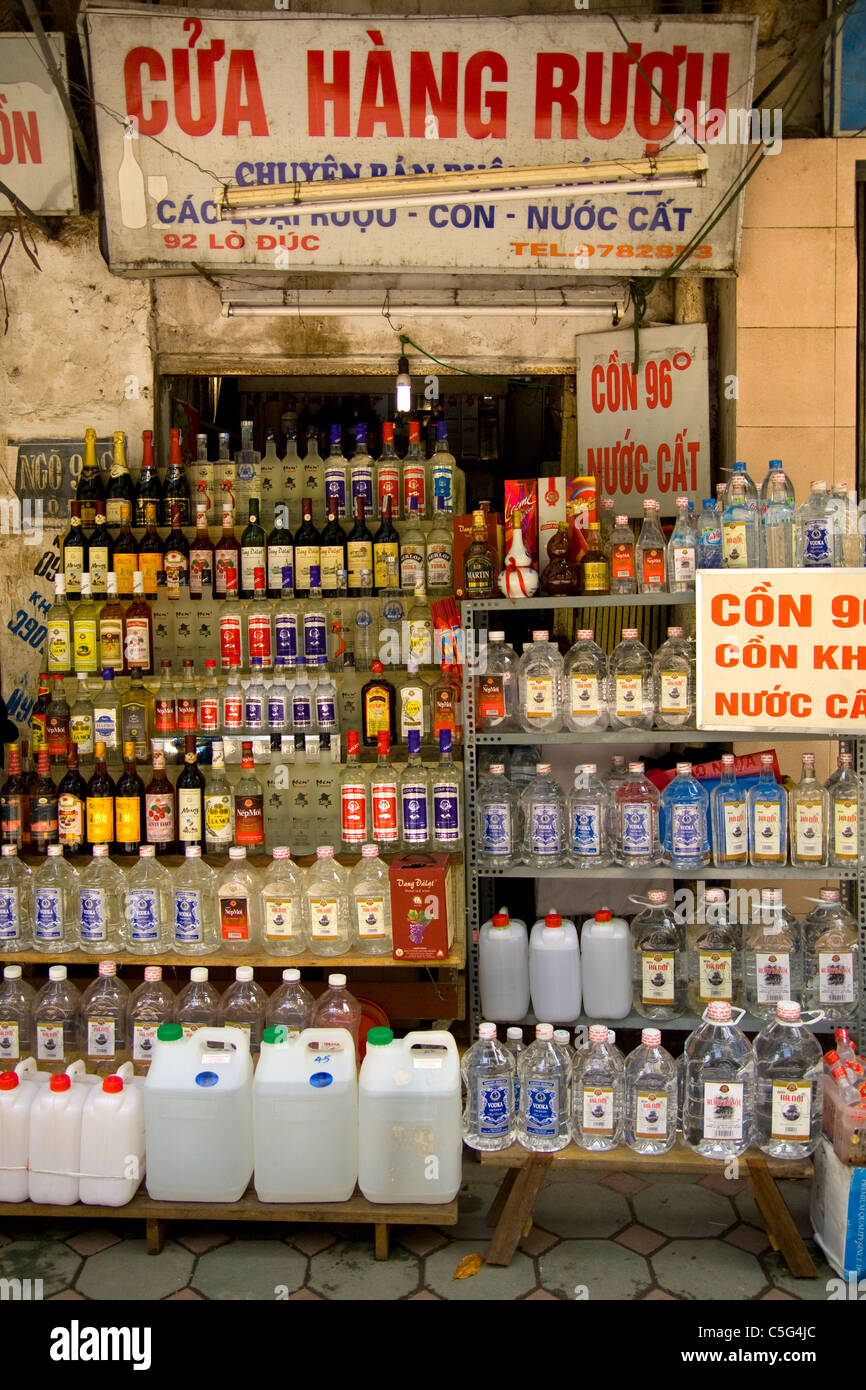 Vietnam Off License , Hanoi Stock Photo - Alamy