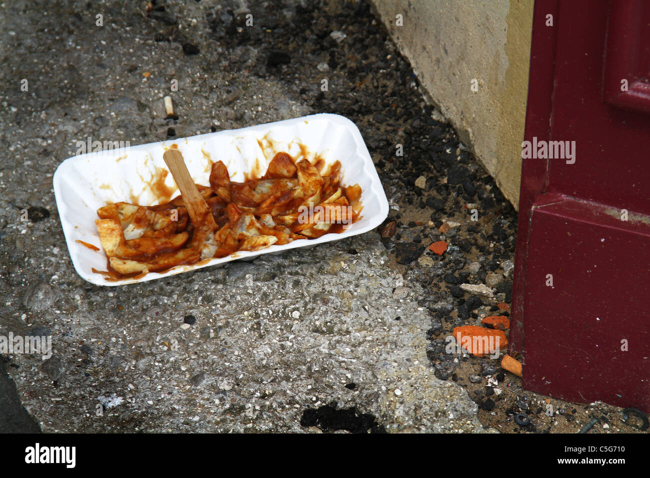 Fast food waste hi-res stock photography and images - Alamy
