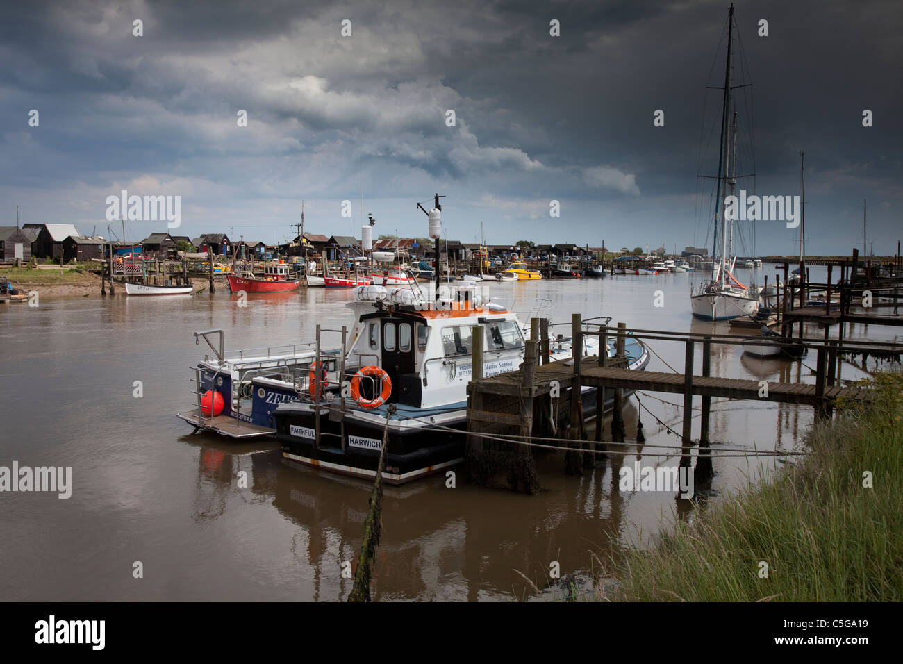 Southwold Harbour Suffolk England Stock Photo - Alamy