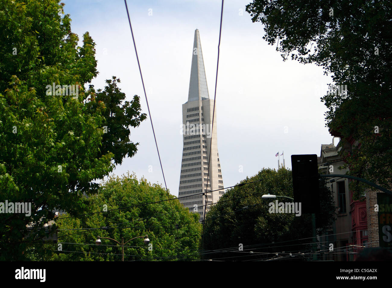 Transamerica Pyramid is the tallest skyscraper in the San Francisco ...
